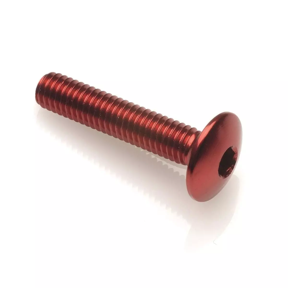 Vis Tête Bombée Lightech M6 X 20 Ergal Rouge - Outillages et accessoires