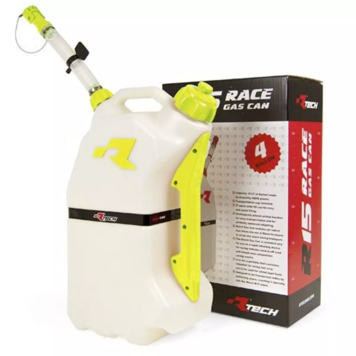 Bidon Rtech 15 Litres Jaune Fluo RGASCAGI0017 - Outillage